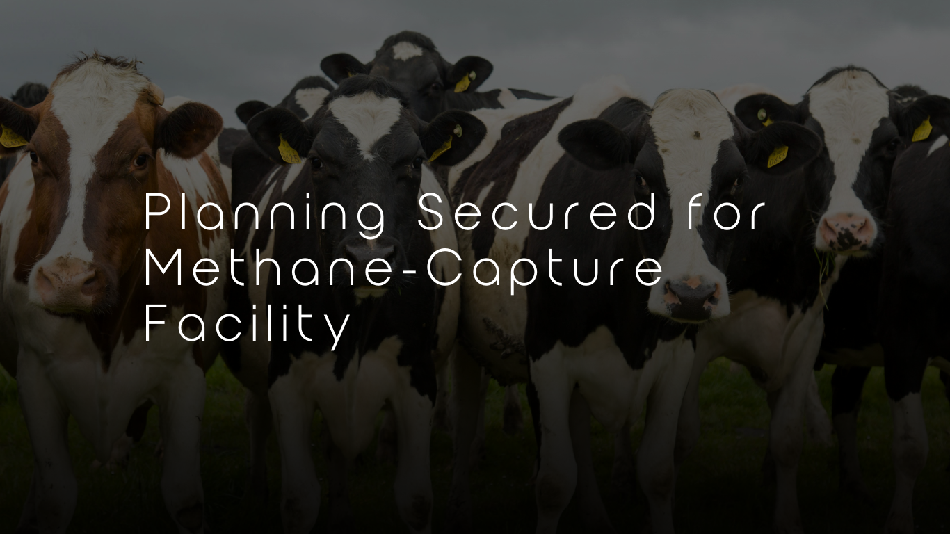 Planning Consent Secured for Methane-Capture Facility - Laurence Associates